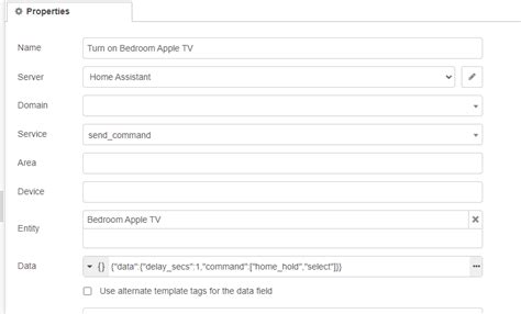 Node Red JSON For Apple TV On Off Node RED Home Assistant Community