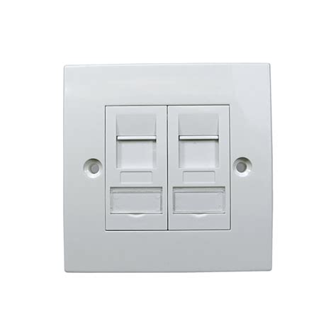 Cables Direct Ltd Cat Loaded Faceplate