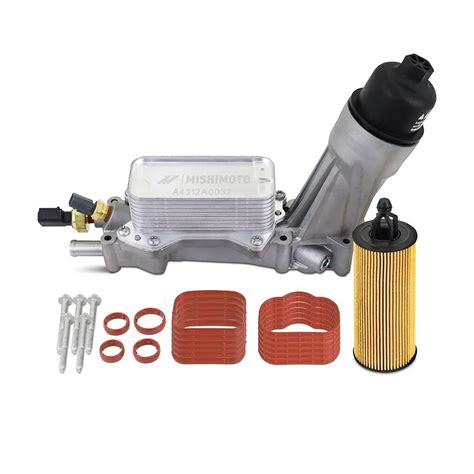 Mishimoto Mmofh Jk 12 Aluminum Oil Filter Housing For 12 18 Jeep