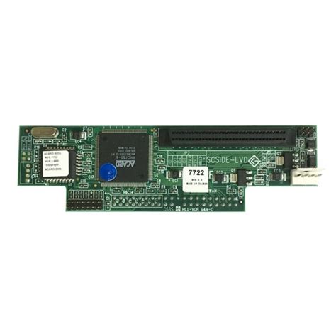 Aec 7722 Ide To Scsi 68 Pin Ide To Lvd Scsi Bridge Adapter Card Ide To 68 Pin Scsi Storage