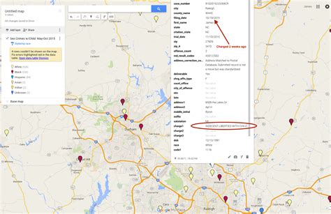 Sexual Predators Map and Data Señor Ernesto
