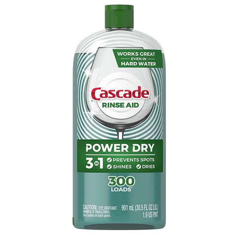 캐스케이드 식기세척기 린스 파워 드라이 901ml Cascade Rinse Aid Platinum Dishwasher