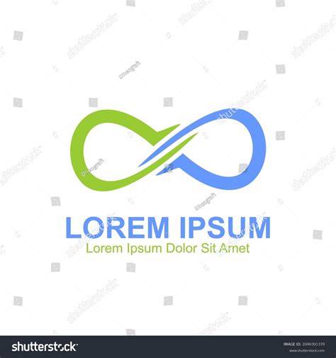 Infinity Symbol Logo Design Template Stock Vector Royalty Free Shutterstock
