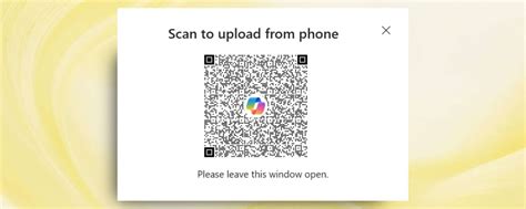 Copilot Sul Pc Upload Di Immagini Dal Telefono Con Qr Code