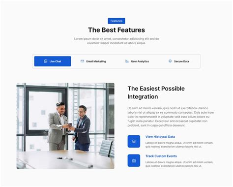 Bootstrap Features Services Sections And Components