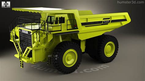 360 View Of Euclid R260 Dump Truck 2000 3d Model 3dmodels Store