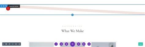 how to use empty sections in divi to create unique design elements