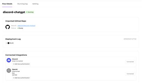 GitHub Flows Network Discord Chatgpt A Discord ChatGPT
