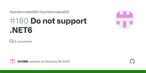 Do Not Support Net6 · Issue 180 · Xamlanimatedxamlanimated