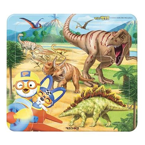 뽀로로 공룡 미니 퍼즐 1216pcs 4p 두뇌발달 게임 홈플러스 택배배송
