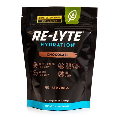 Re Lyte Hydration Electrolyte Powder Limited Edition Chocolate