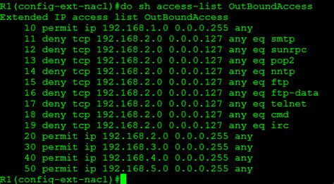Working With Cisco Access Control Lists Acls Ccie Or Null