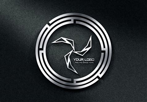 Replicate Your Logo In 3d Realistic Steel By Labugd Fiverr