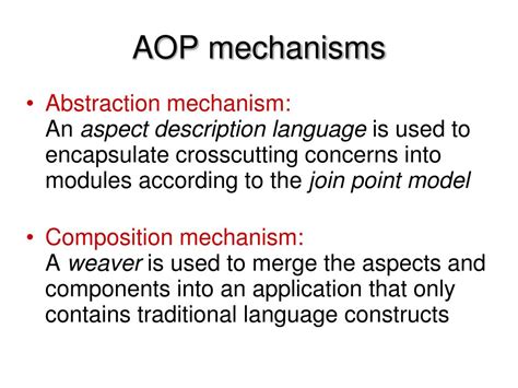 Ppt Aspect Oriented Programming With Aspectj Powerpoint Presentation