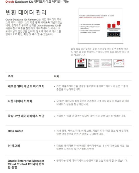 Etc소프트 Oracle Database Standard Edition 2