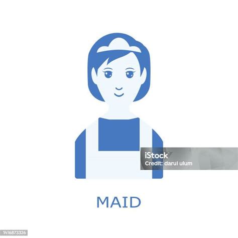메이드 디자인 벡터 플랫 격리 일러스트 레이 션 호텔에 대한 스톡 벡터 아트 및 기타 이미지 호텔 호텔룸 관리 직원 가사 집안일 Istock