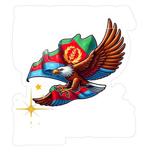 Eritrean Flag Eagle Desingn Sticker For Sale By Skadonlinestore In