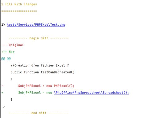 PHPExcel Migration To PhpSpreadsheet Issue Rectorphp Rector GitHub