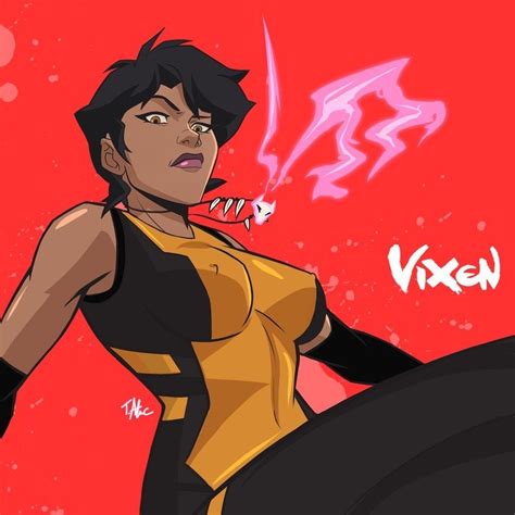 Vixen Superhero Vixen Dc Fanart Vixen Powers Sexy Cartoon