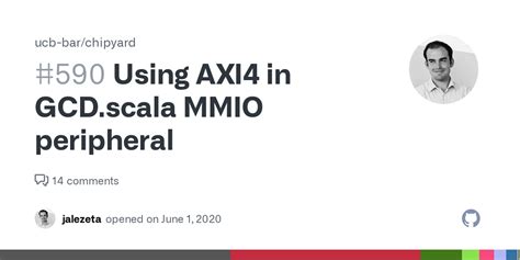 Using Axi4 In Gcdscala Mmio Peripheral · Issue 590 · Ucb Barchipyard