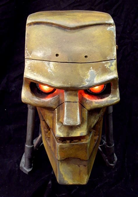 Judge Dredd Abc Warrior Robot Bust Abc Warrior Prop Replicas