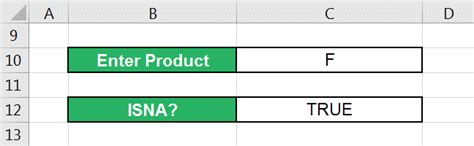 How To Use The ISNA Function In Excel 3 Examples