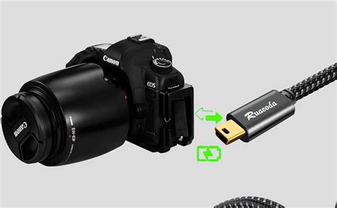 Amazon Com Ruaeoda Usb C To Mini Usb Cable Ft Mini Usb To Type C Cable Mini Pin Charging