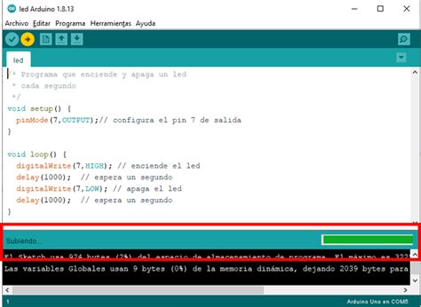 Led Parpadeante Prácticas Con Arduino Y Dasa
