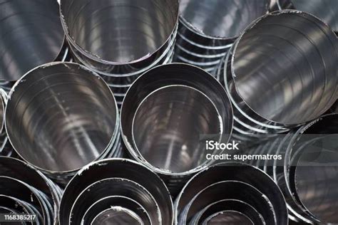 다양한 환기 시스템을 위한 아연 도금 시트로 만들어진 요소 및 부품 에어컨에 대한 스톡 사진 및 기타 이미지 에어컨 관 튜브 0명 Istock