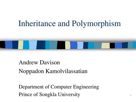 Ppt Inheritance And Polymorphism Powerpoint Presentation Free Download Id 393455
