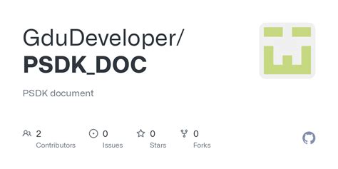 GitHub GduDeveloper PSDK DOC PSDK Document