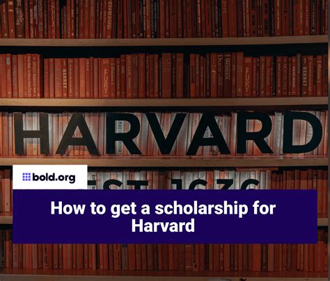 How To Get A Scholarship For Harvard