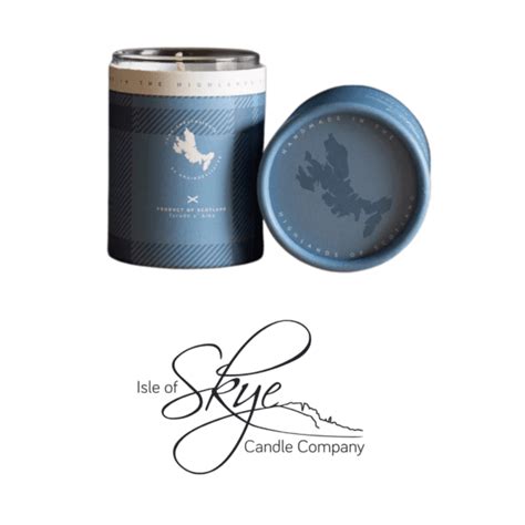 Scottish Bluebell Mini Candle By Isle Of Skye Candle Company Scottish