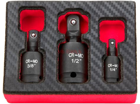 1 4 3 8 1 2 Drive Universal Impact Flex Joint Socket Swivel