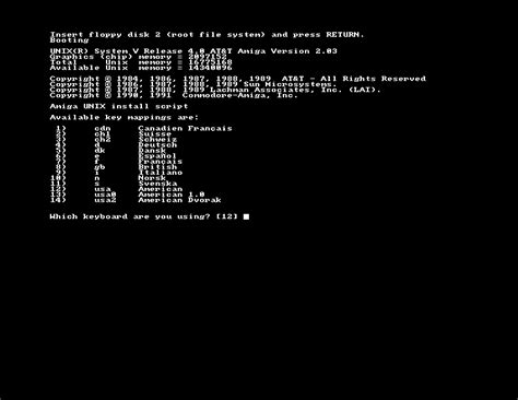 Installation Amiga Unix Wiki