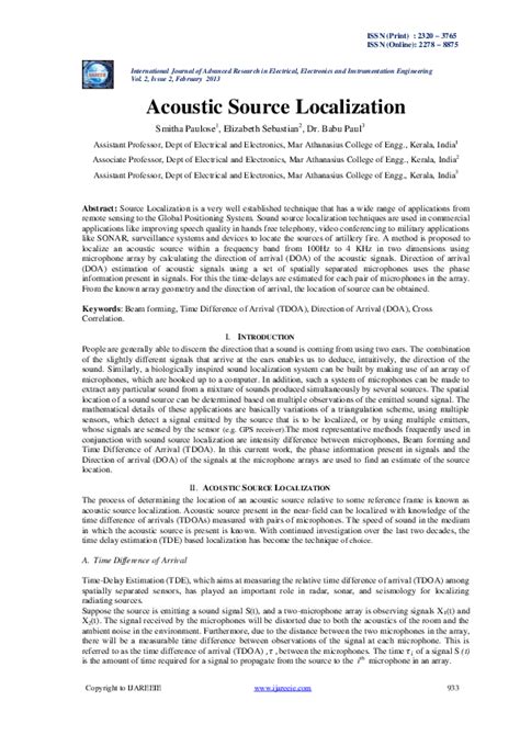 pdf acoustic source localization