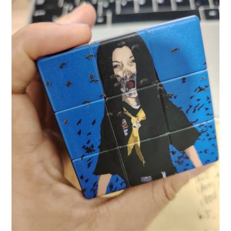 Custom Rotating Puzzle Cube Custom Branded Rubiks Cube