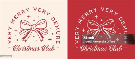 크리스마스 여자 클럽 매우 Demure 마음 챙김 귀여움 메리 휴일 시즌 가리 요괴 프레피 레드 복고풍 미학 귀여운 유행 재미 따옴표 셔츠 디자인 크리스마스에 대한 스톡