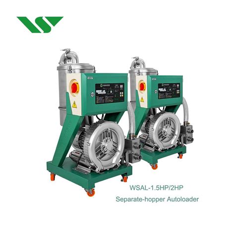 Plastic Material Self Contained Hopper Loader For Injection Machine