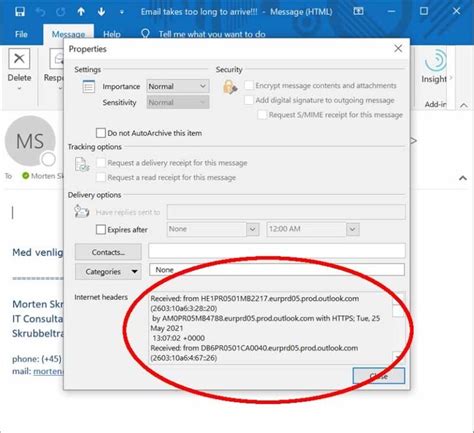 How To See The Email Header In Outlook Easy365manager