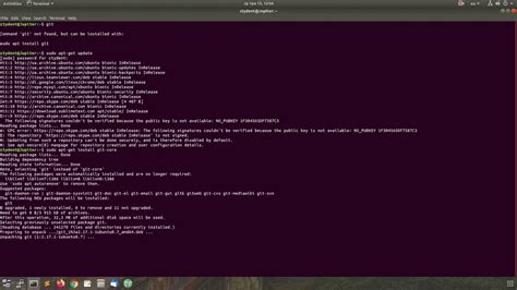 git installation on ubuntu linux youtube