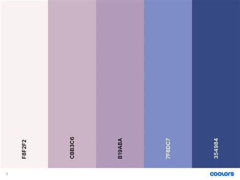 Color Palette 2 Pie Chart Color Palette Chart
