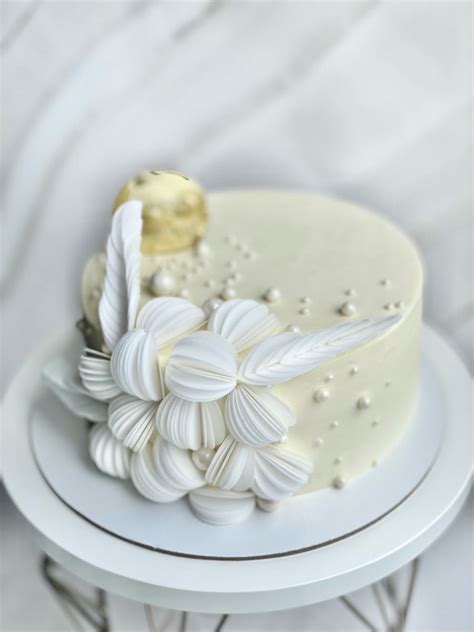 Торт с вафельным декором Современный свадебный торт Свадебный торт Торт