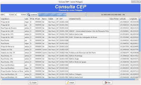 Consultar Cep