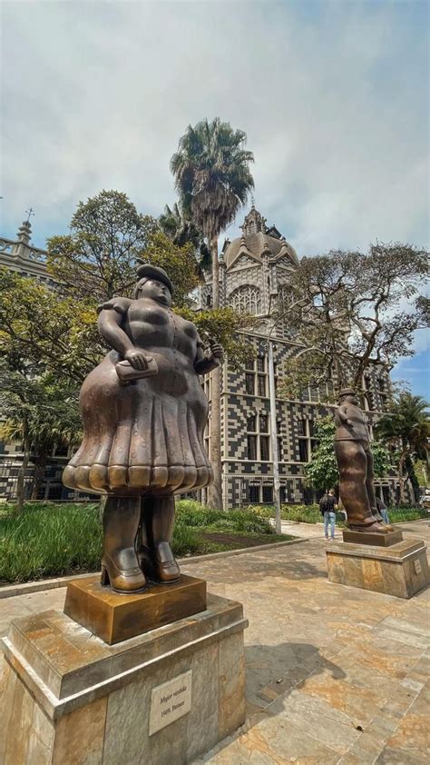 Botero Plaza Statues In Medellin And Bogota Lina Botero House