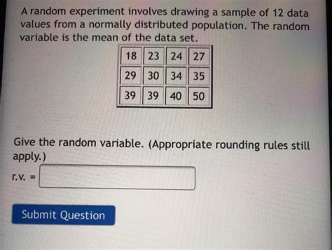 Solved A Random Experiment Involves Drawing A Sample Of 12