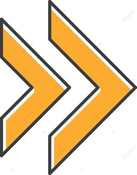 Orange Rewinding Navigation Arrow Icon Pictogram Clip Art Rewinding Vector Pictogram Clip Art