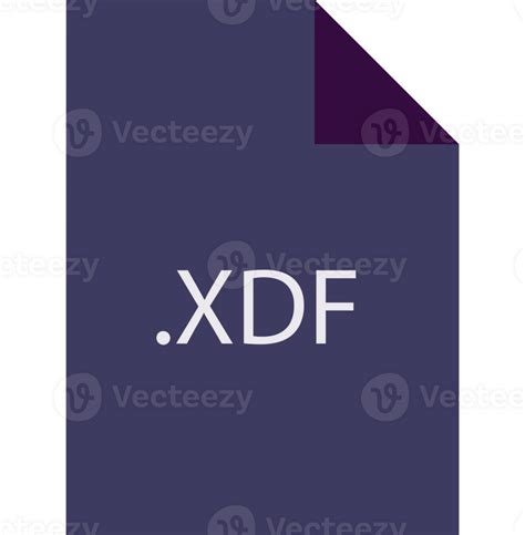 Modern Xdf File Icon Fill Crisp Corners V1 57326539 Png