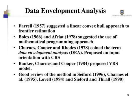 Ppt Efficiency And Productivity Measurement Data Envelopment Analysis Powerpoint Presentation