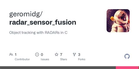Github Geromidgradarsensorfusion Object Tracking With Radars In C